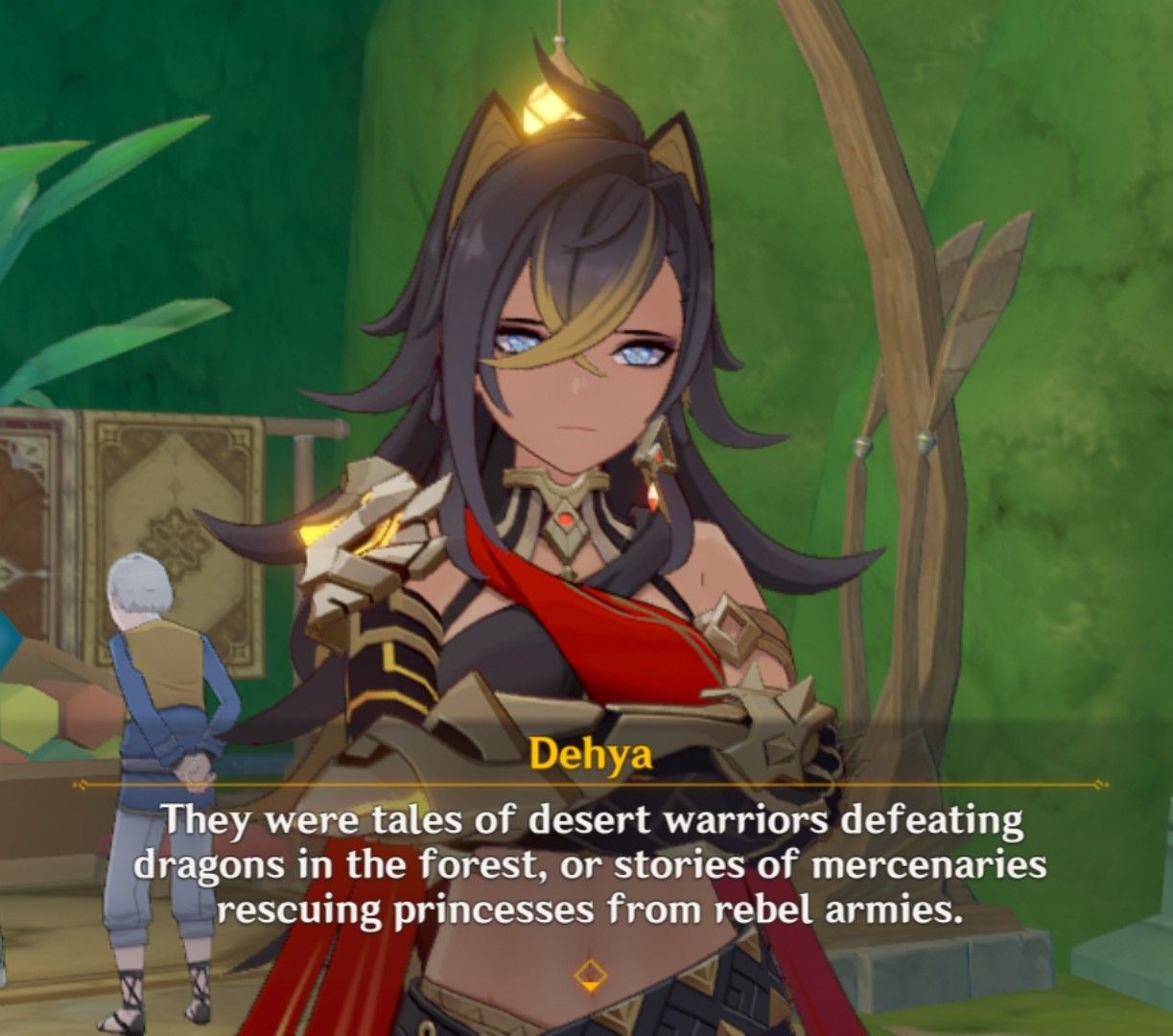 Dehya's childhood was really hard for her... filled with the unknown ...
