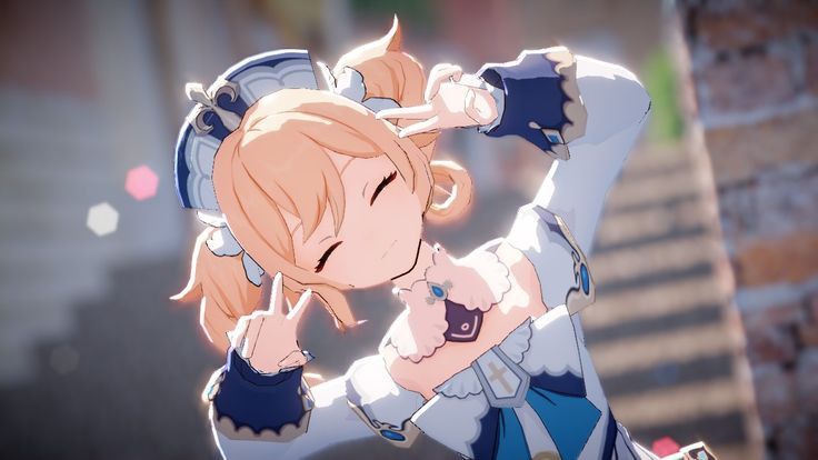 Barbara •͈ ᴗ •͈ ) Compilation Genshin Impact | HoYoLAB