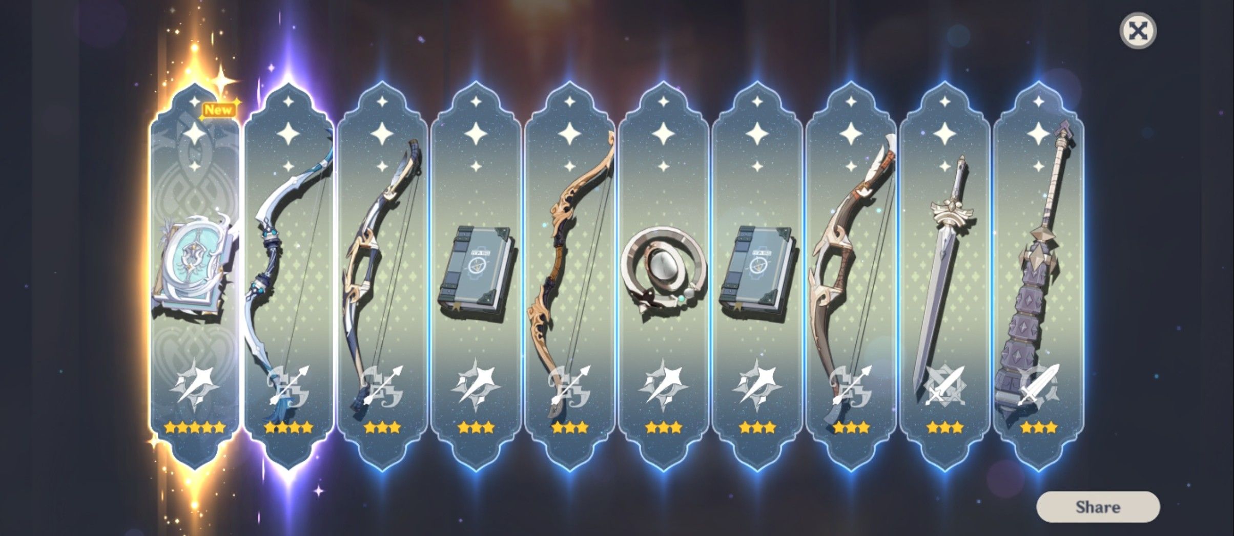 got my first 5 star weapon ever Genshin Impact | HoYoLAB