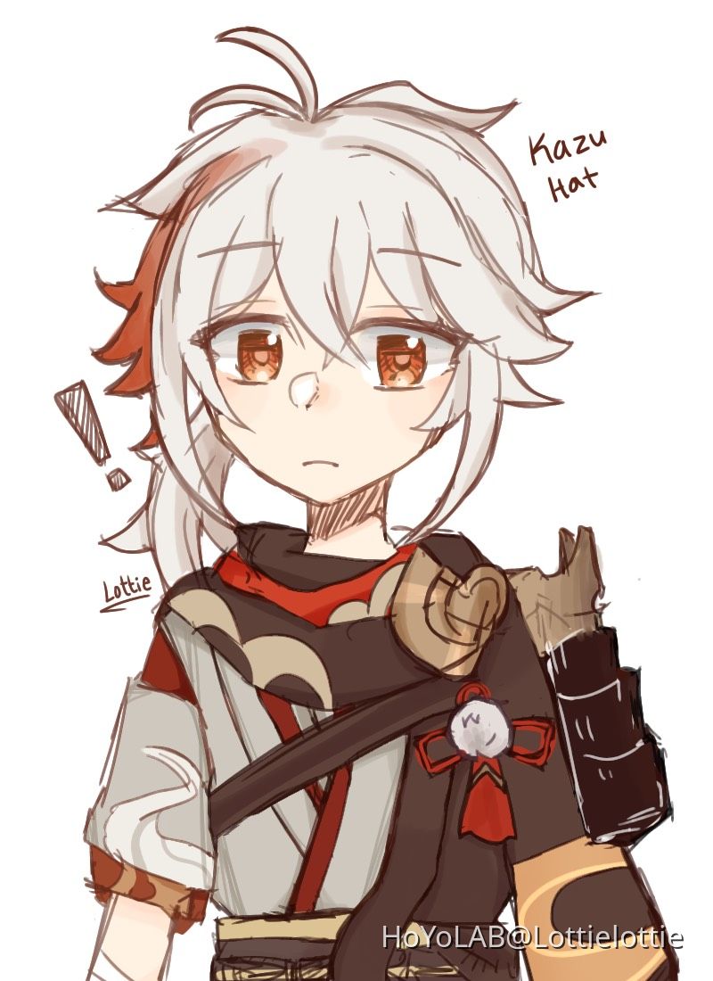 Kazuha sketch! (request 1/2) Genshin Impact | HoYoLAB