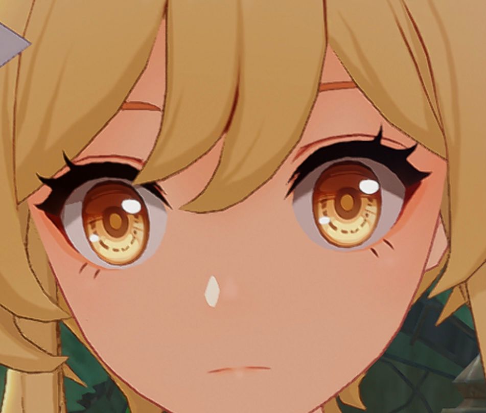 Lumine and Paimon Shocked Faces Genshin Impact | HoYoLAB