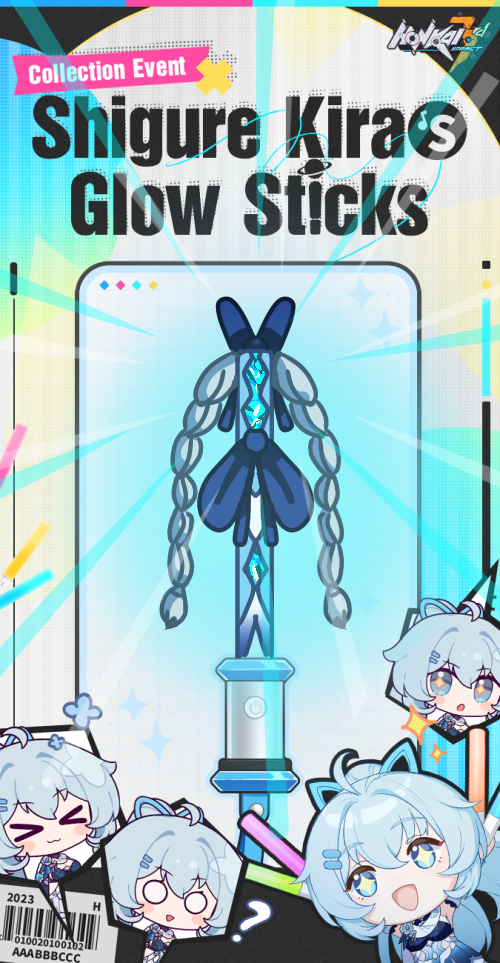 Shigure Kira glowstick!! Honkai Impact 3rd | HoYoLAB