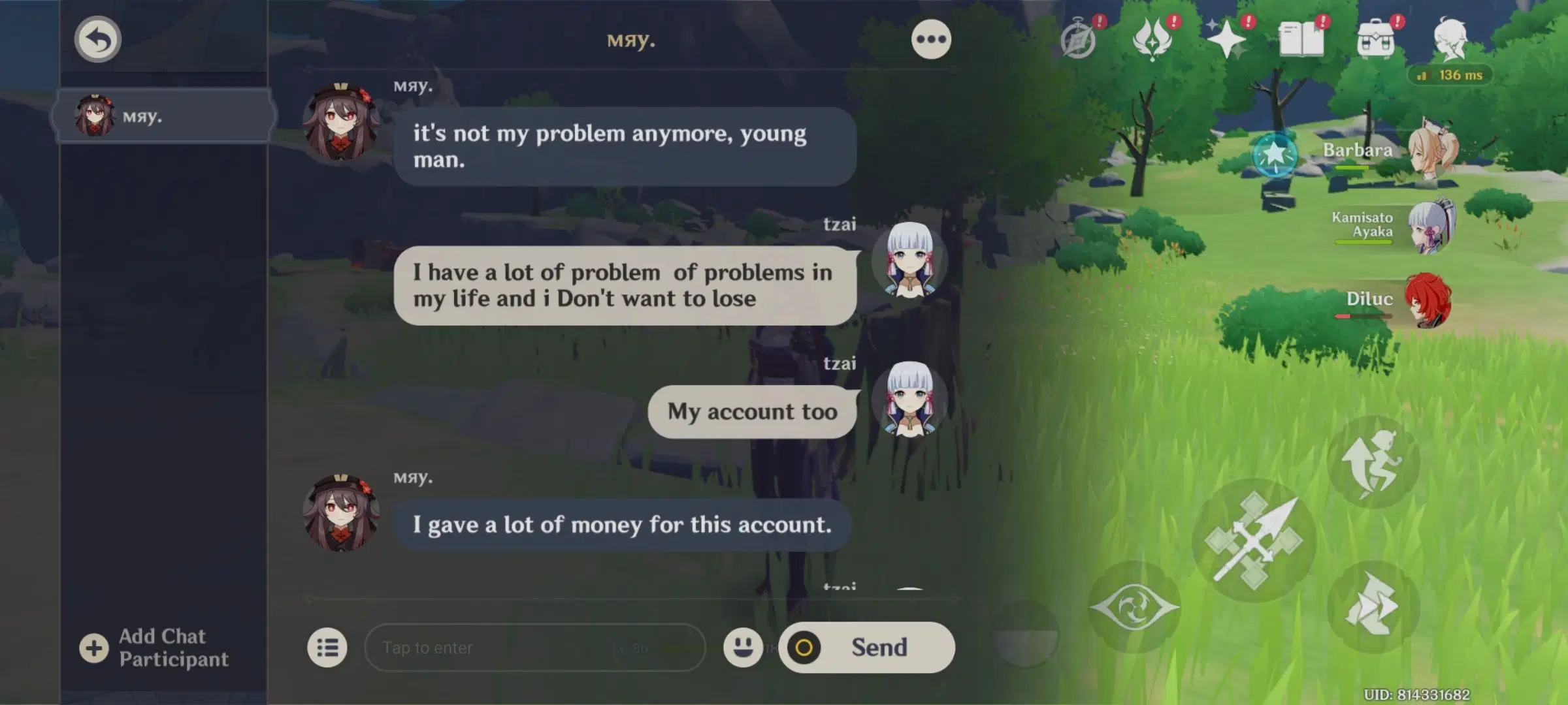 account hacked Genshin Impact | HoYoLAB