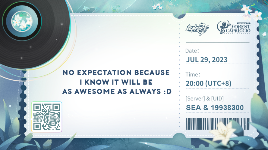 Forest Capriccio Concert LETS GOOOOOOOOOOOOOOOOOOOOOOOOOOOOO Honkai ...