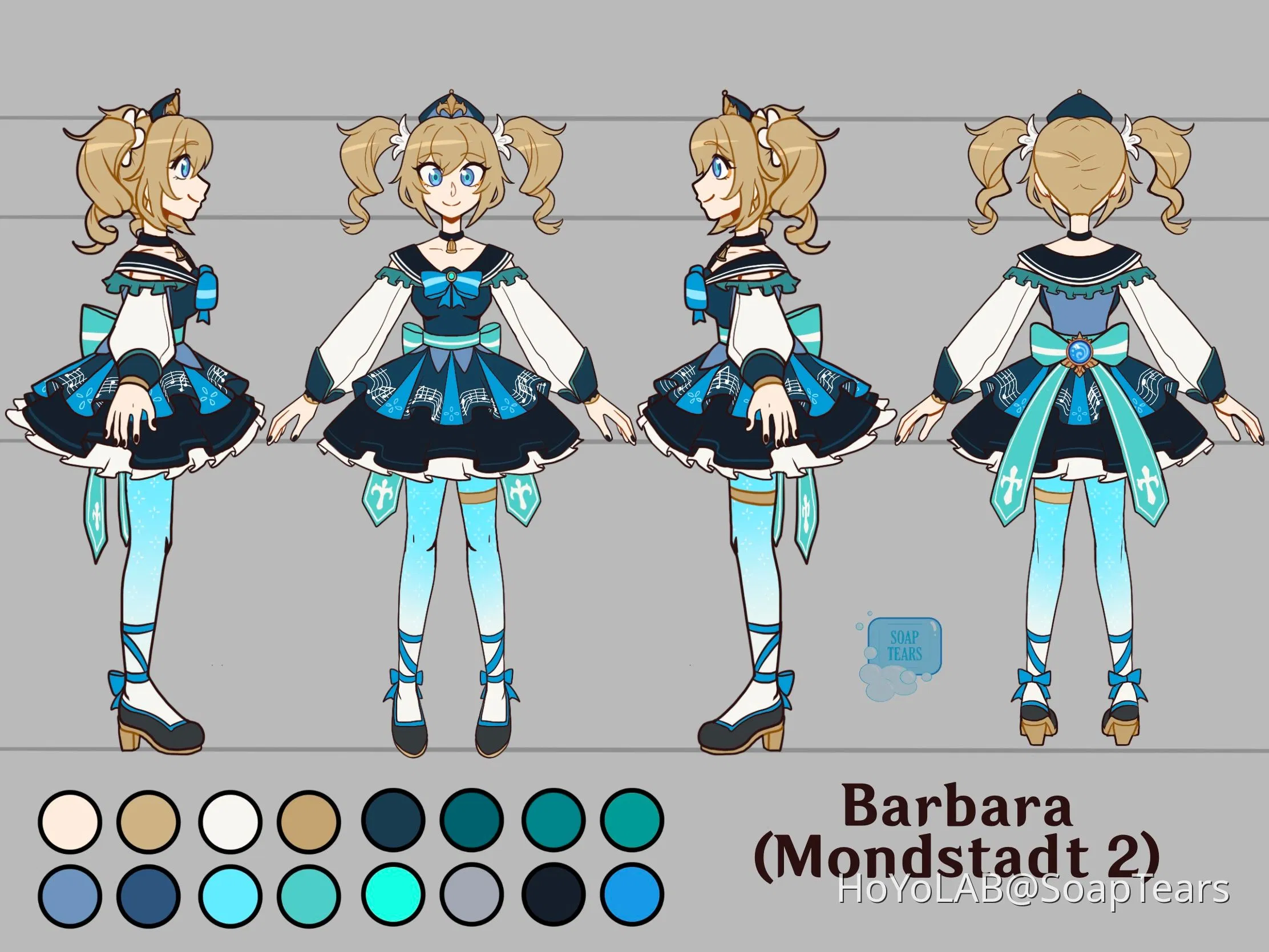 Barbara Skin Genshin Impact | HoYoLAB