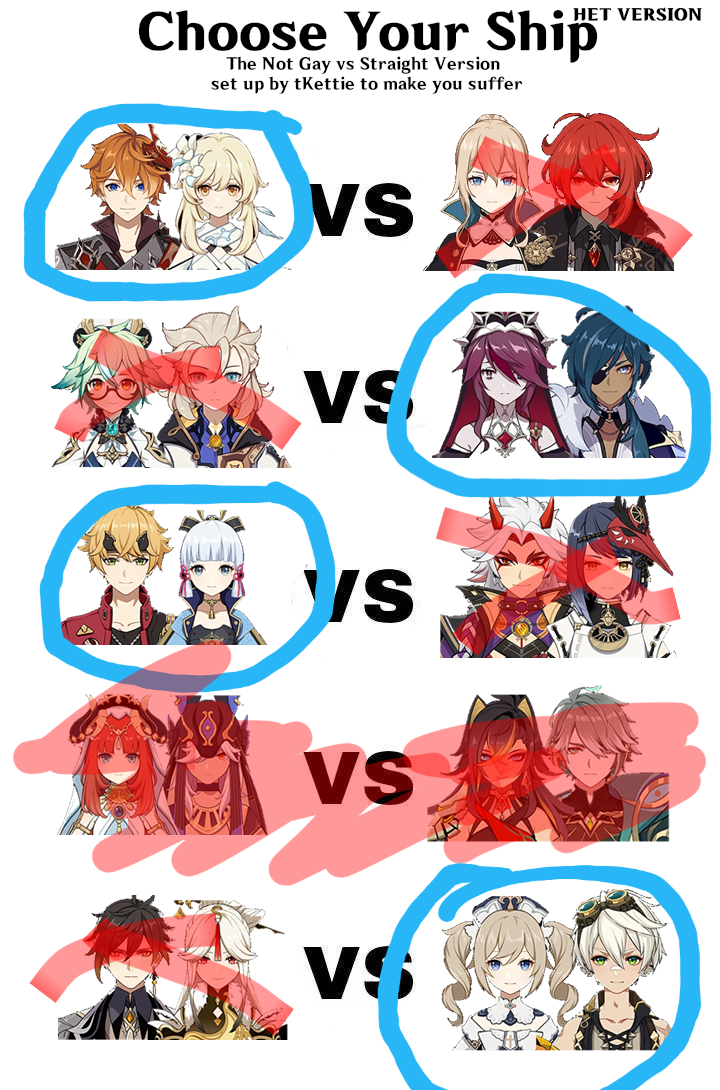 Random ships (part 2) Genshin Impact | HoYoLAB