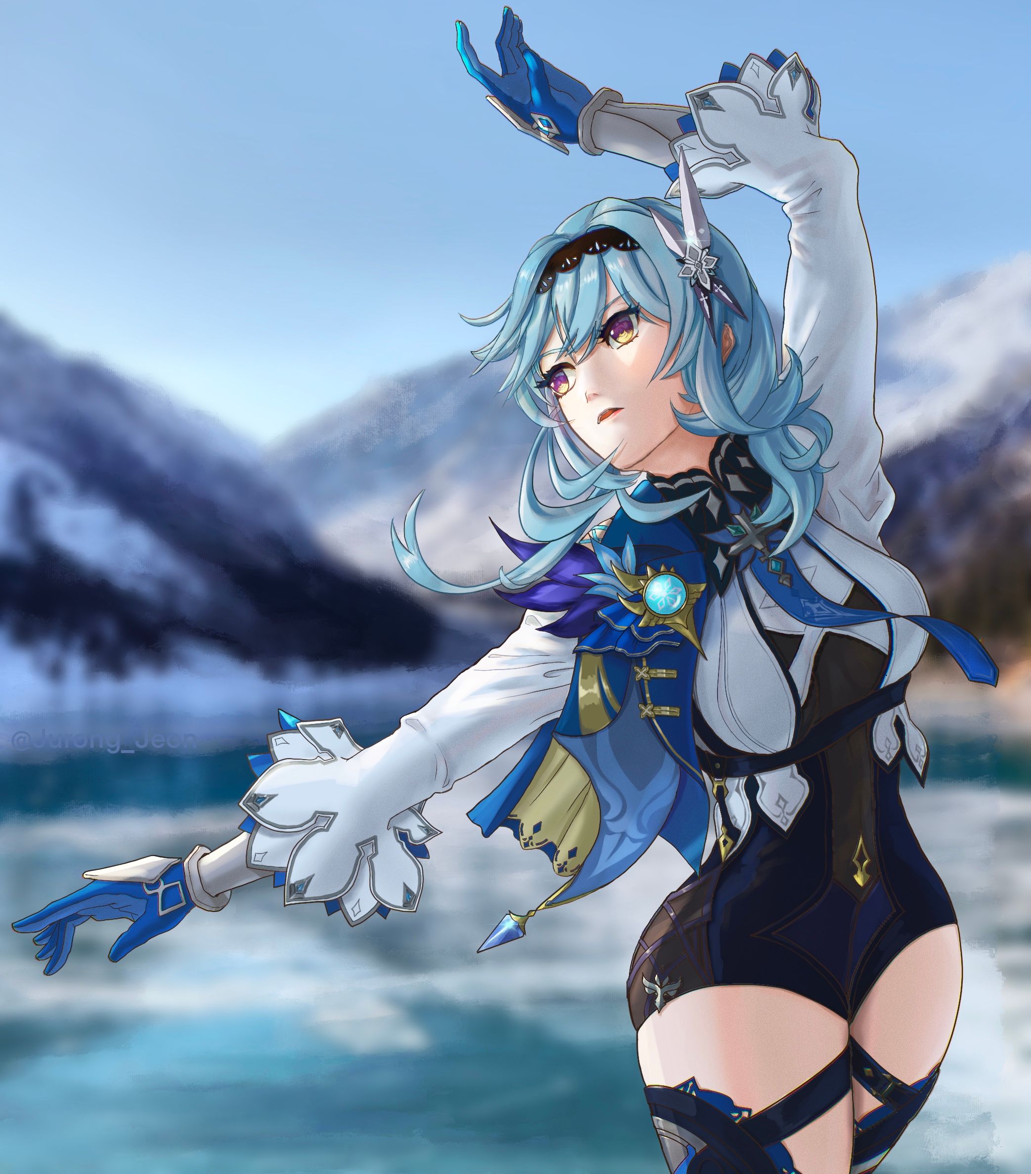 Eula_Want to Dance Together? Genshin Impact | HoYoLAB