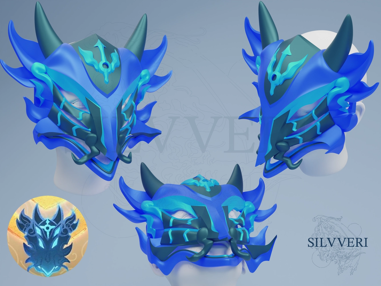 3D Printable Bonanus Yaksha Mask! Genshin Impact | HoYoLAB