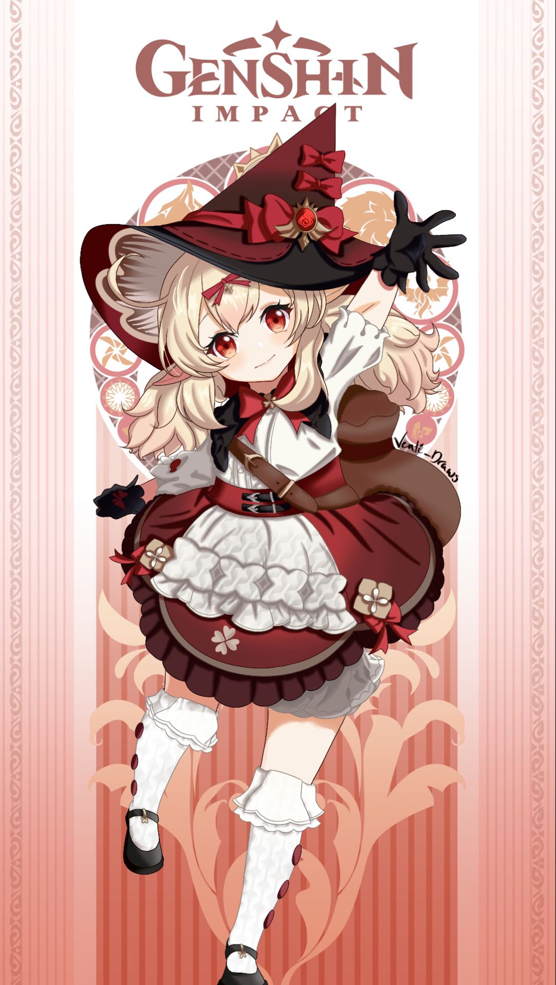 I made a splash art for Klee’s mage outfit!! Genshin Impact | HoYoLAB