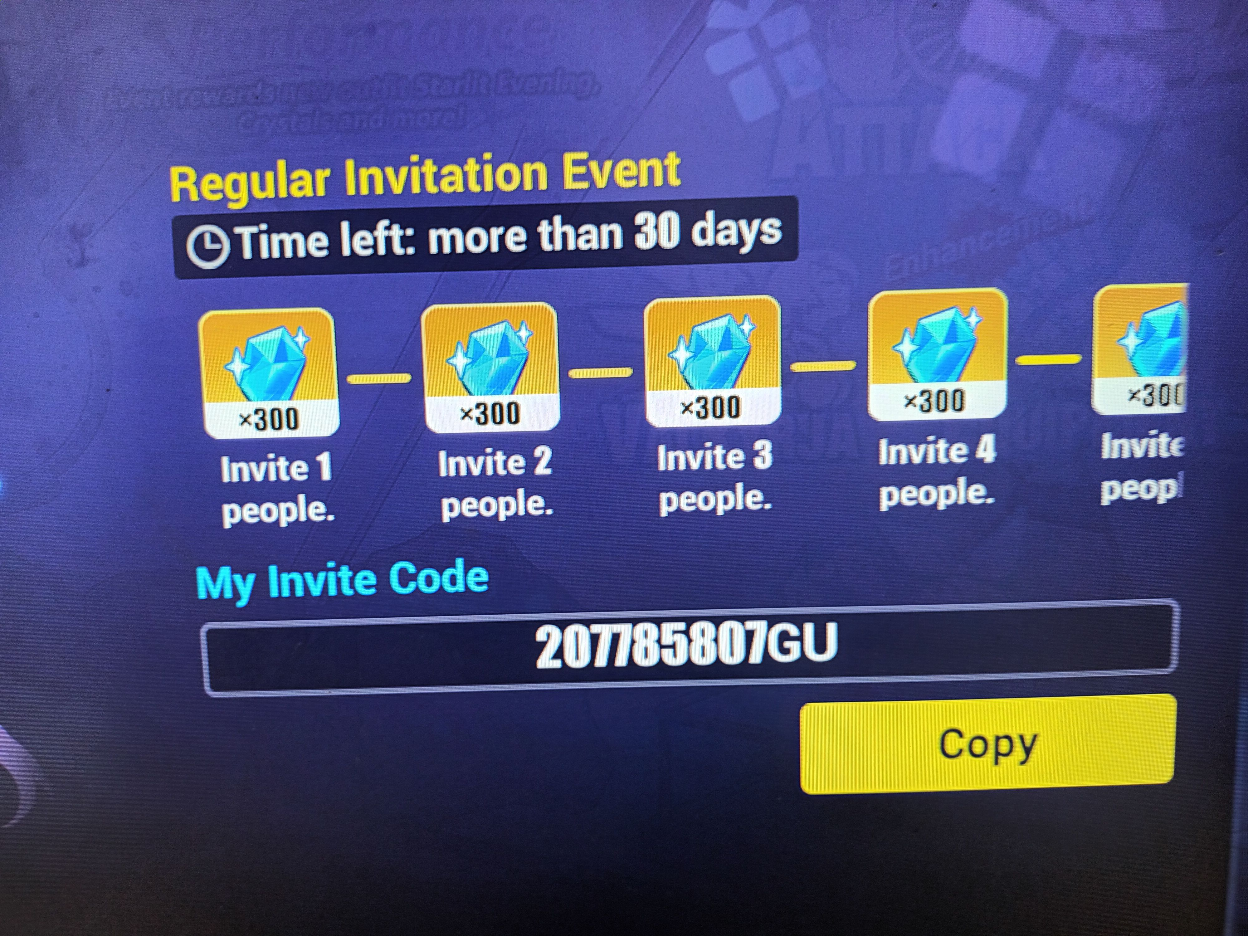 My invite code!! Honkai Impact 3rd | HoYoLAB