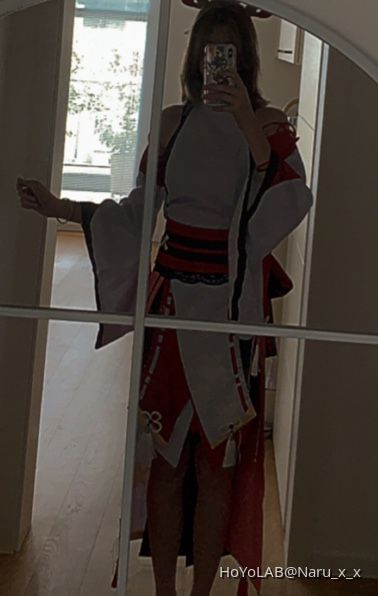 My miko cos is finally home