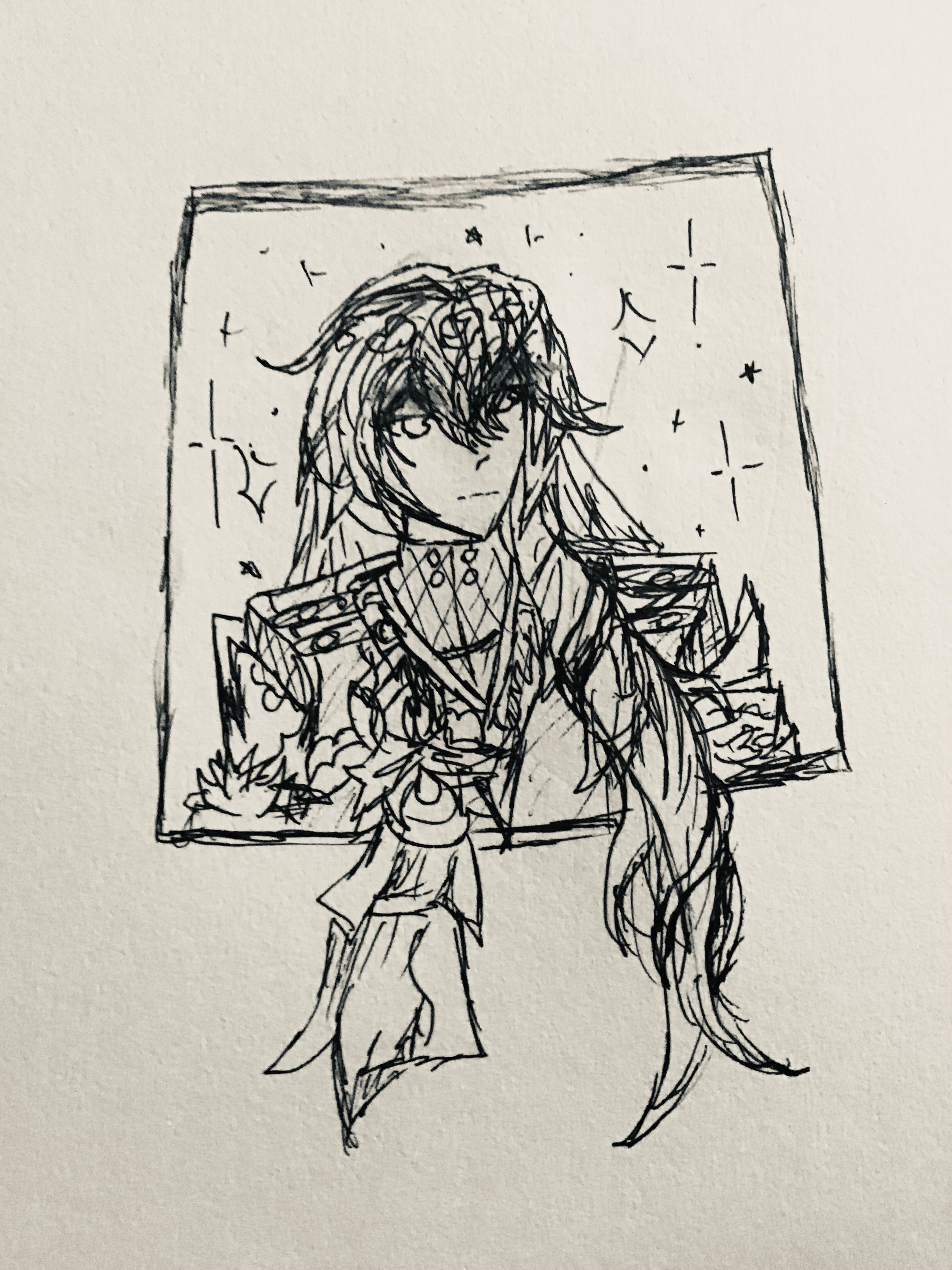 A sketch of Loucha Honkai: Star Rail | HoYoLAB