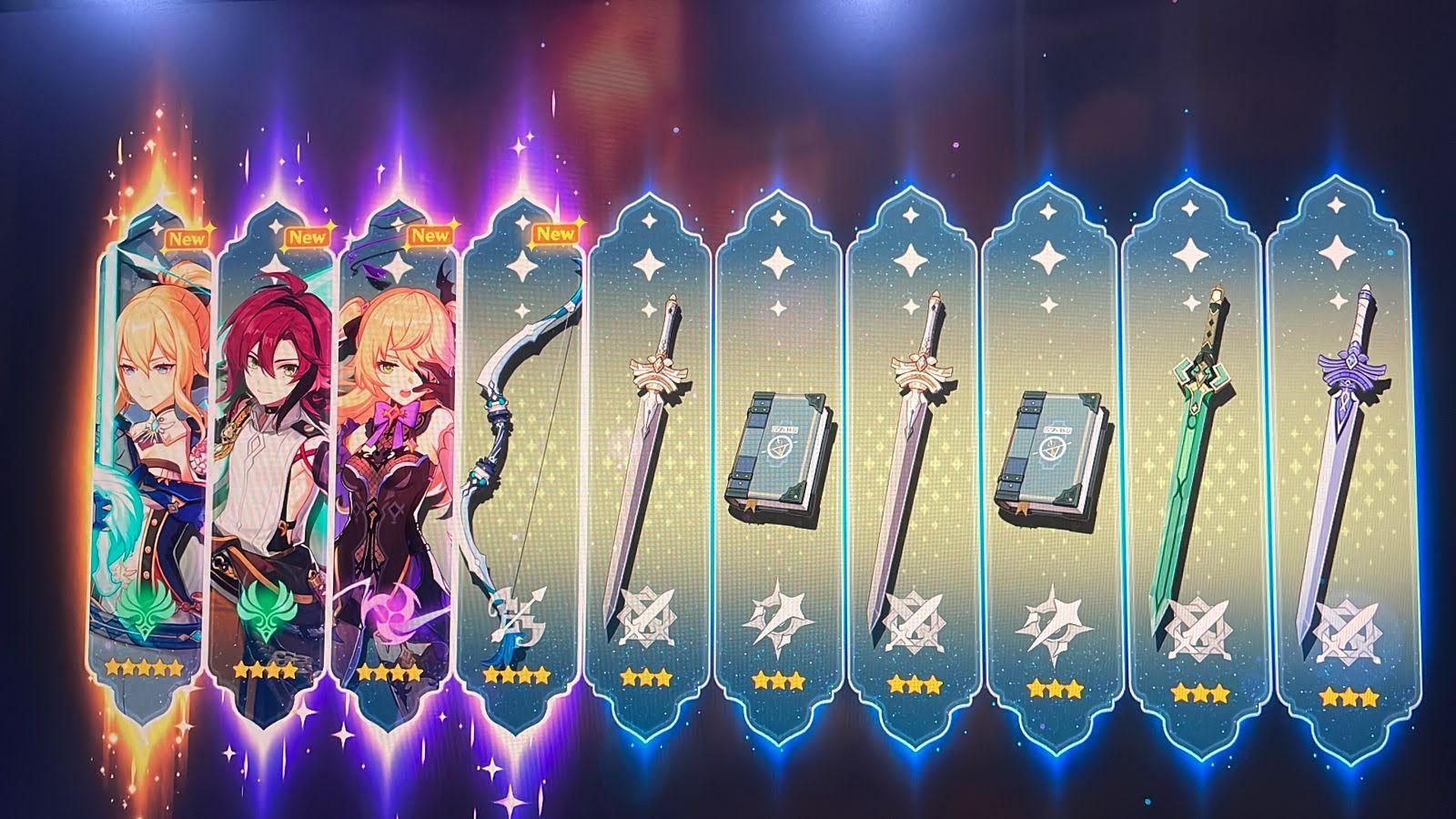 Rate this Pull Genshin Impact | HoYoLAB
