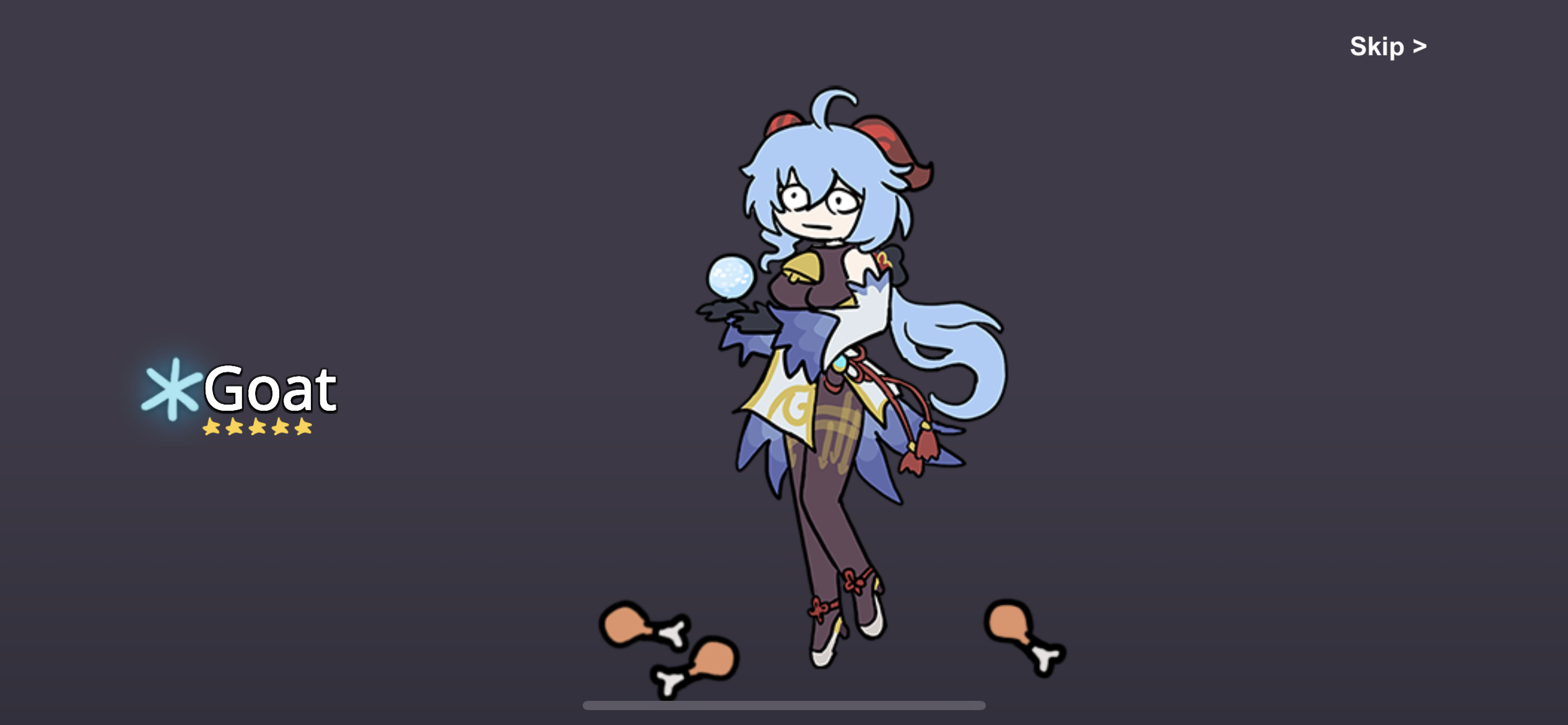 I finally got the Cocogoat, Sayunara and… and Kevin. Genshin Impact ...