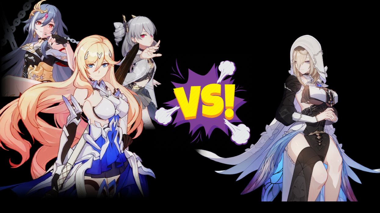 [Honkai Impact 3] Aponia Dominance EX ABYSS RED LOTUS, BKE (S2) HoS (S1) Terminal Aide 0017 (SS ...