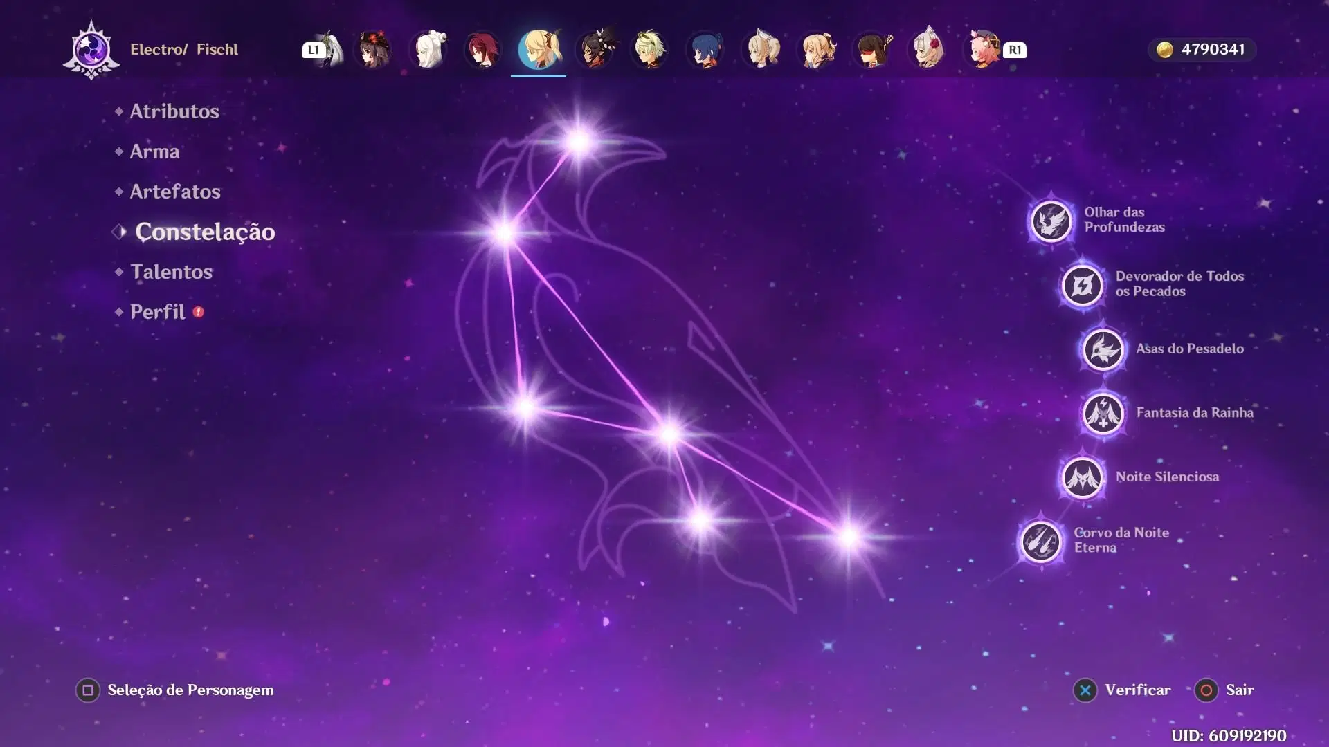 Finalmente C6 para a Metralhadora Fischl Genshin Impact | HoYoLAB