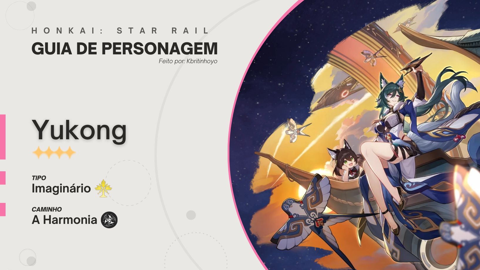 [STAR RAIL v1.1] Guia Completo da Yukong (A Harmonia) Honkai: Star Rail ...