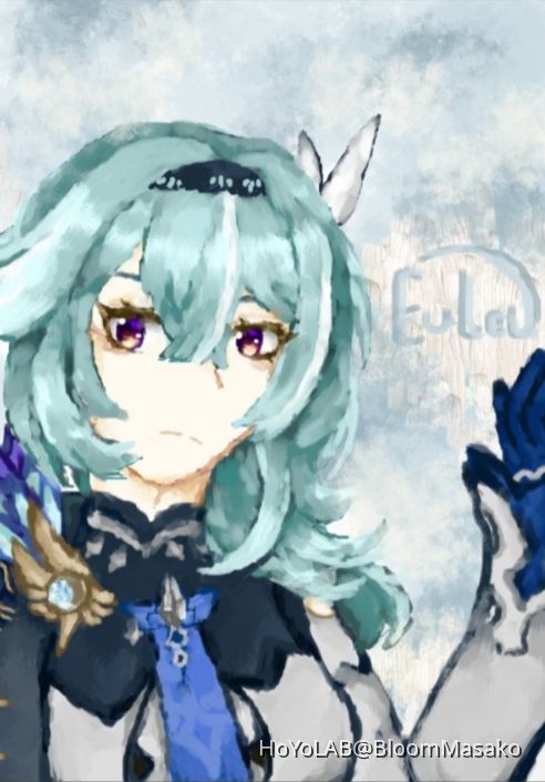 Eula Fanart Genshin Impact | HoYoLAB