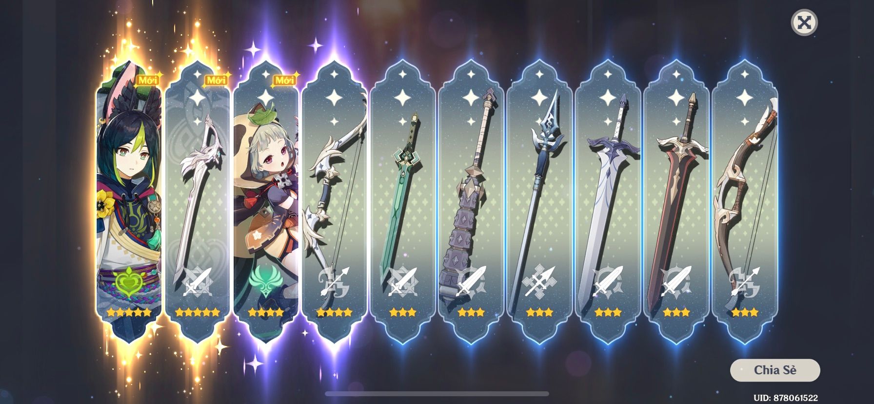 Chơi cũng hơn nửa năm thì đây là lần quay may mắn nhất của banner ...