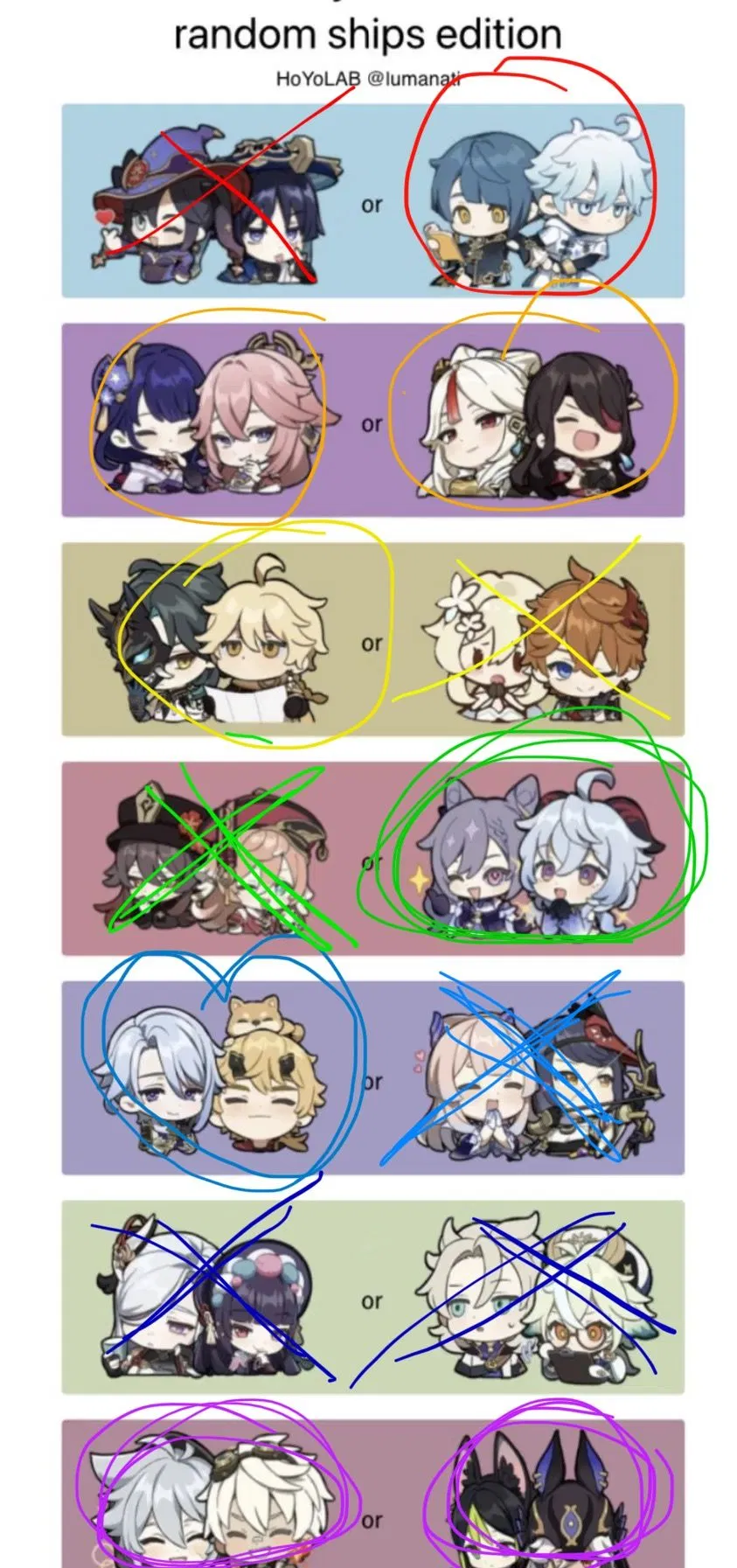 Mona x Scara will forever be cursed Genshin Impact | HoYoLAB