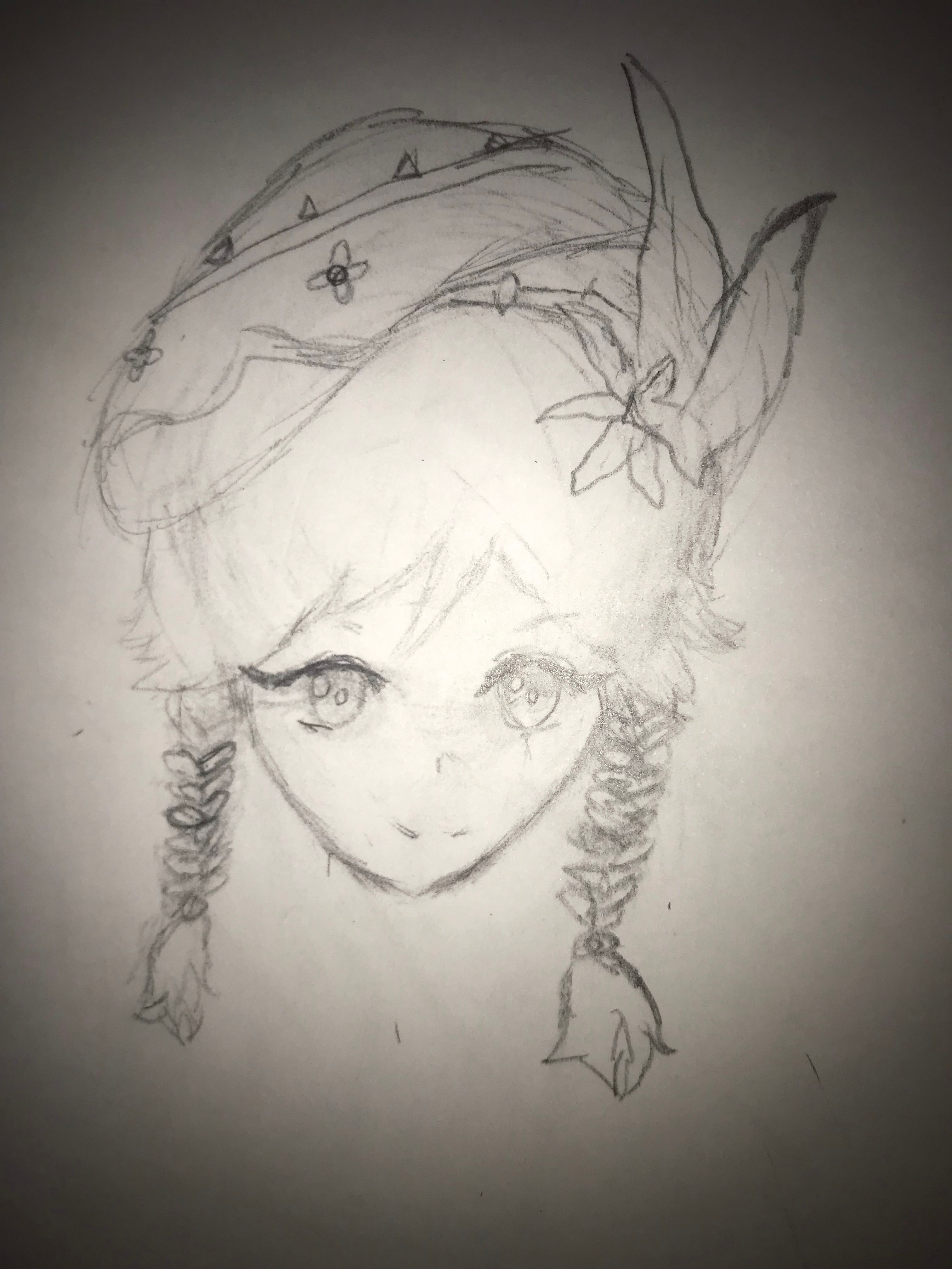 Venti drawing Genshin Impact | HoYoLAB