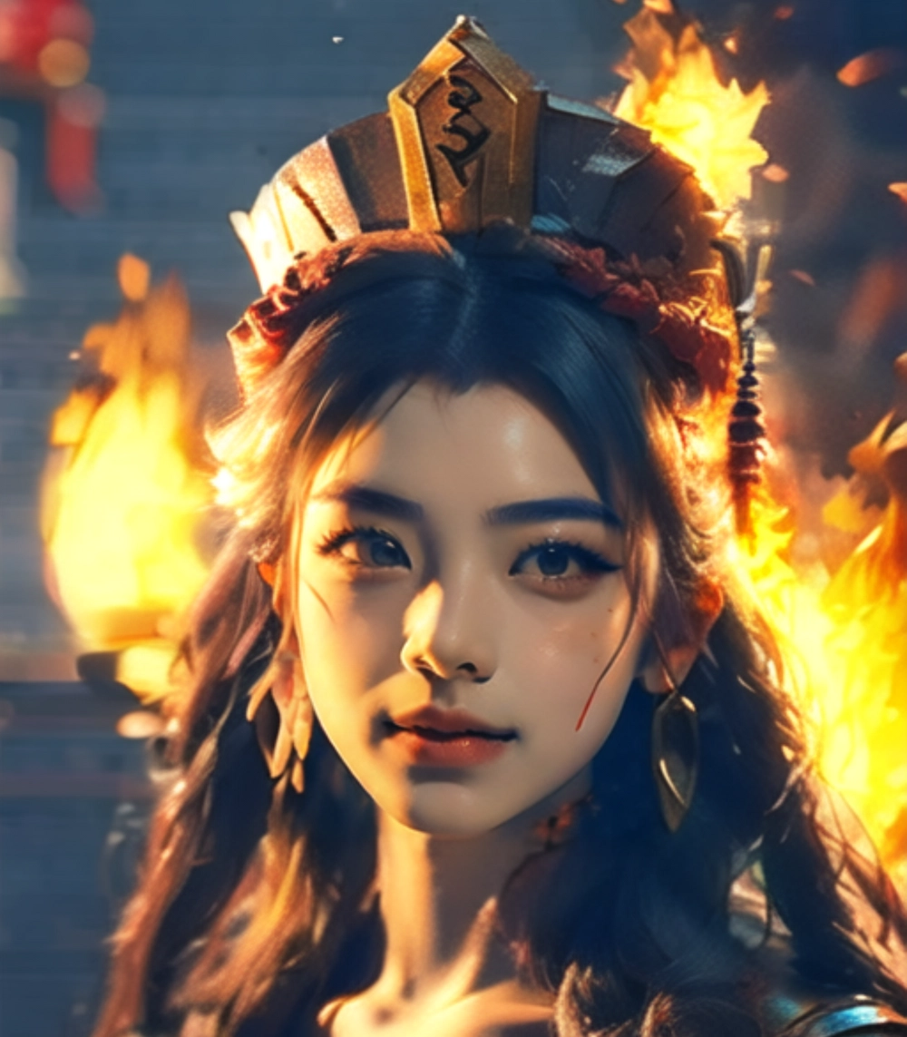 Hutao on fire Genshin Impact | HoYoLAB