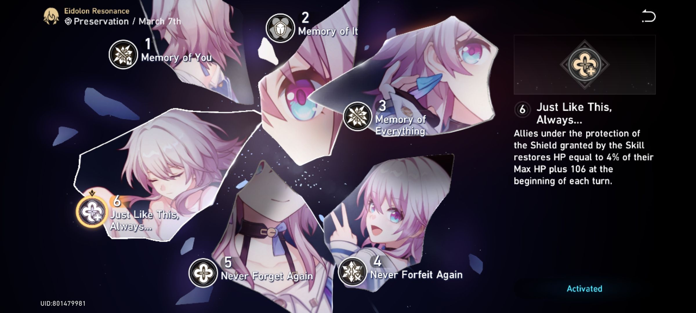 C6 march 7th 😦 Honkai: Star Rail | HoYoLAB