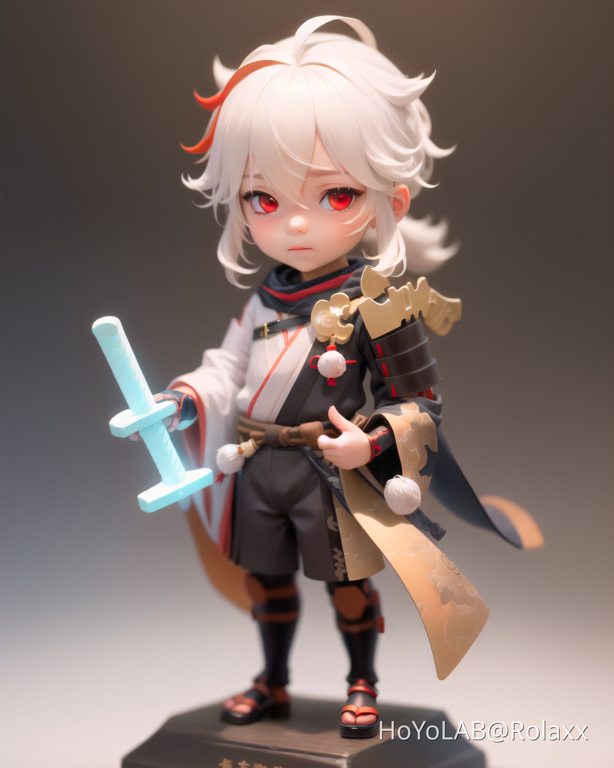 Le traigo otra de Kazuha chibi . Gracias por el apoyo 😎🤘 Genshin Impact ...