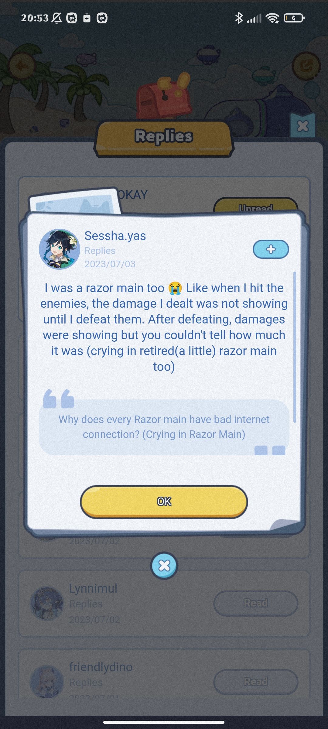 The Curse of Razor main Genshin Impact | HoYoLAB