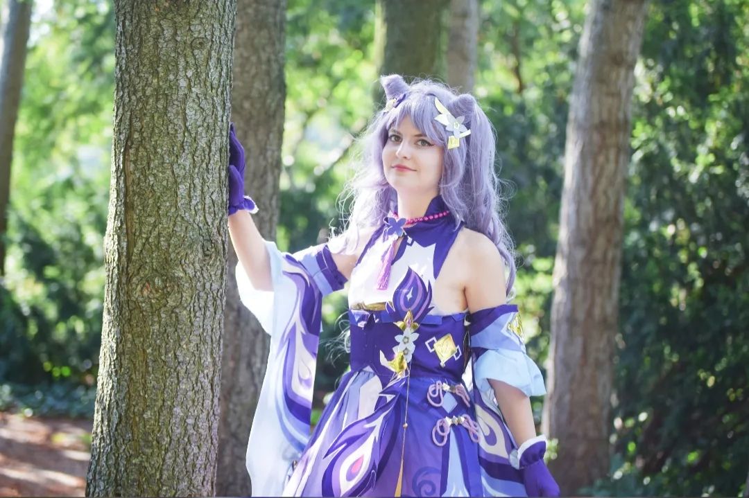 Keqing cosplay 💜 Genshin Impact | HoYoLAB
