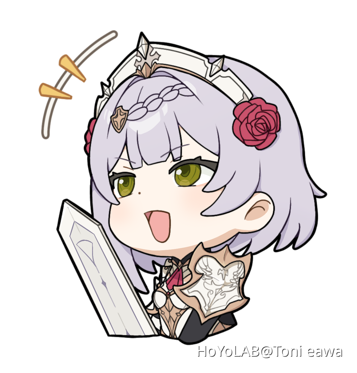 Noelle sticker Genshin Impact | HoYoLAB