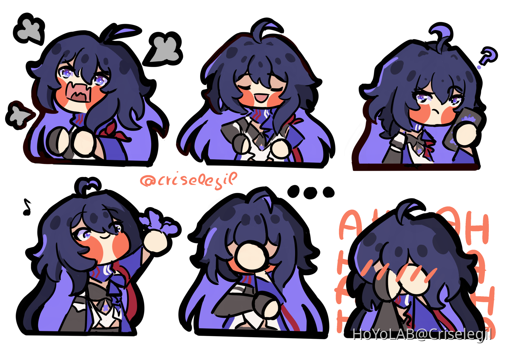 Seele's stickers! Honkai: Star Rail | HoYoLAB