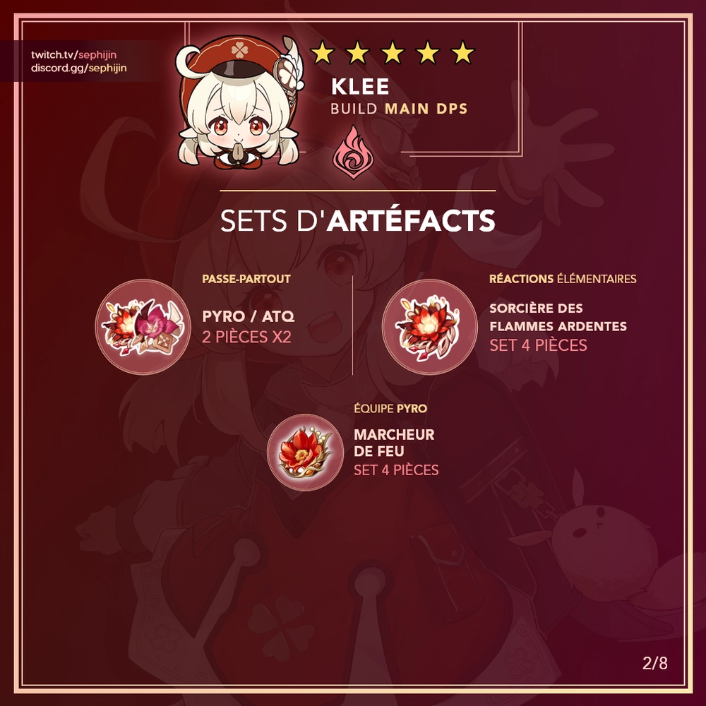 [Guide pour la version 3.8] Klee guide complet ! Genshin Impact | HoYoLAB
