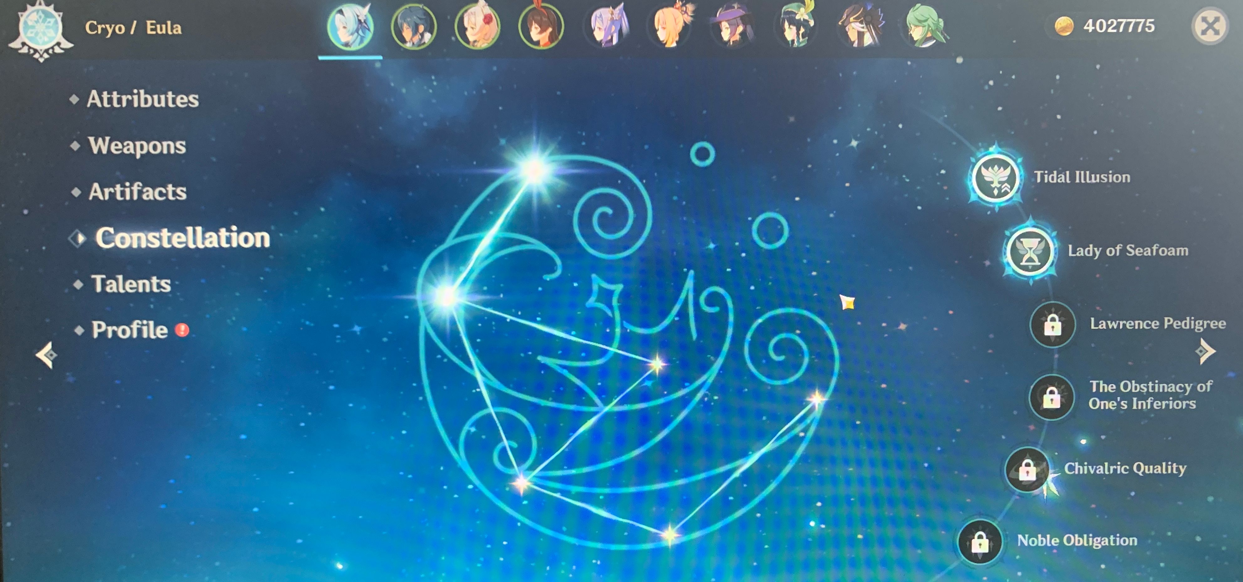 Eula Banner ... C2 Genshin Impact | HoYoLAB