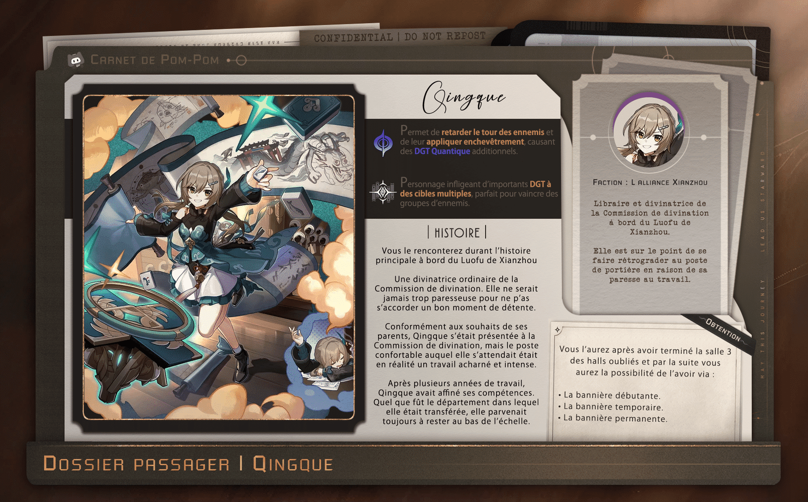 [Star Rail 1.1] Qingque | Guide complet Honkai: Star Rail | HoYoLAB