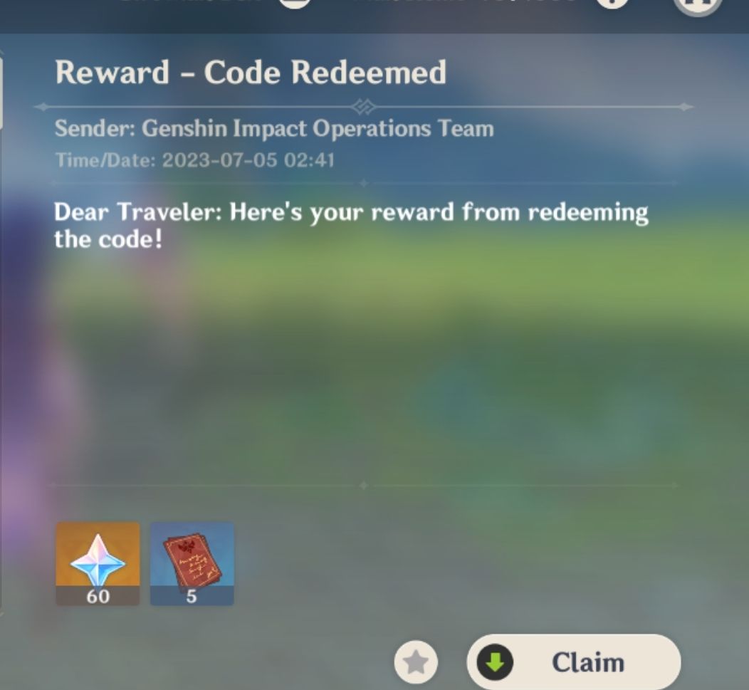 {V. 3.8} New Patch Redemption Code! Genshin Impact | HoYoLAB