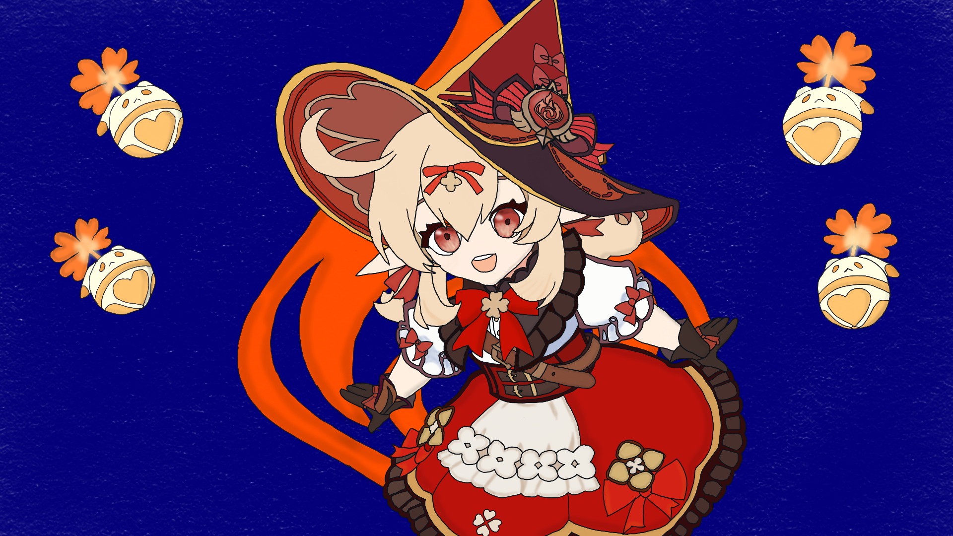 klee's new skin Genshin Impact | HoYoLAB