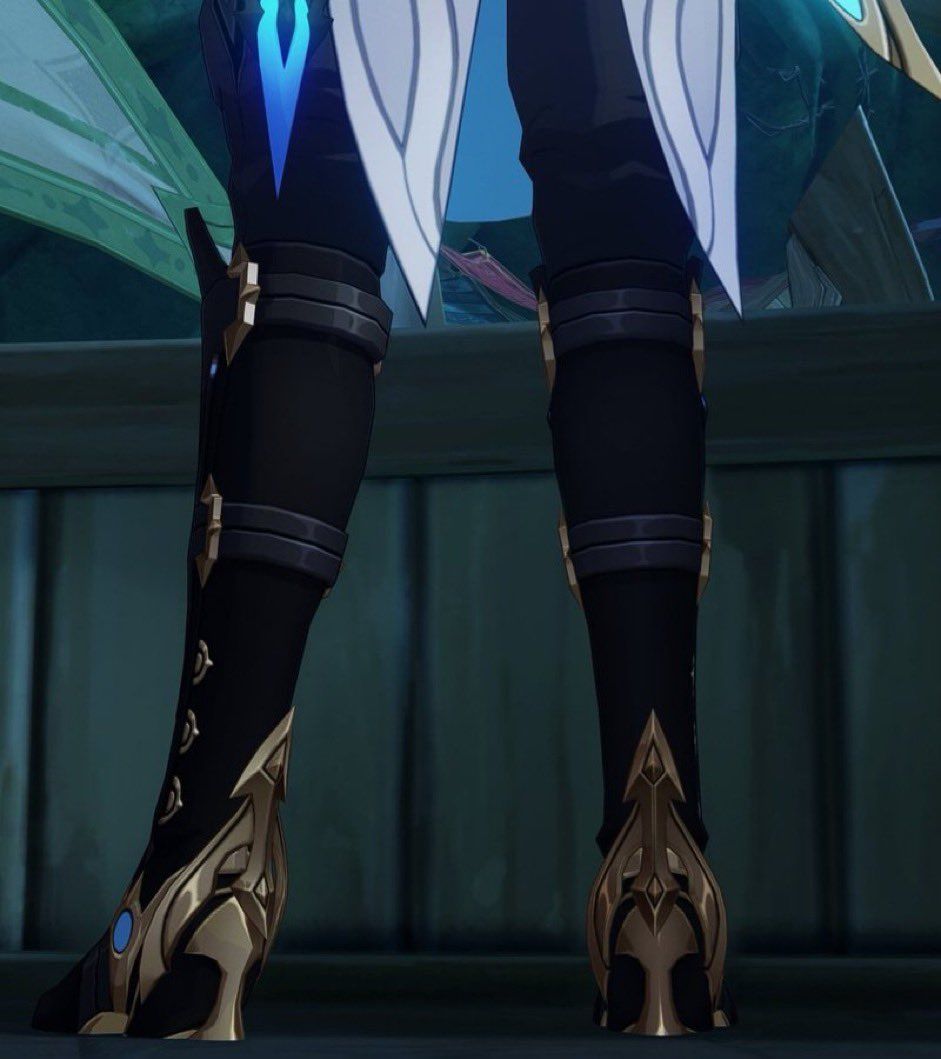 Umm excuse me, I had no idea Dottore was wearing high heels Genshin ...