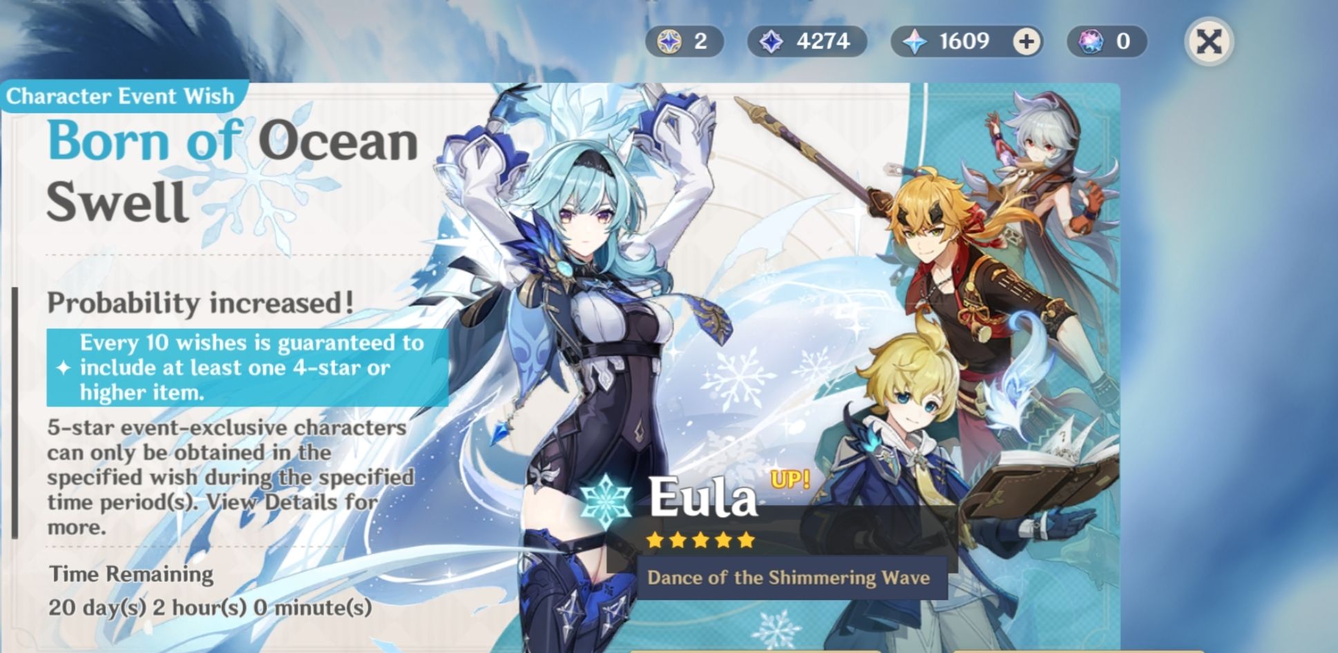 Day 1 Saving for Fontaine characters(Welkin savings) Genshin Impact | HoYoLAB