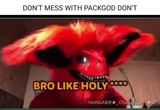 I want to see Packgod roasting the whole entire toxic Genshin community ...