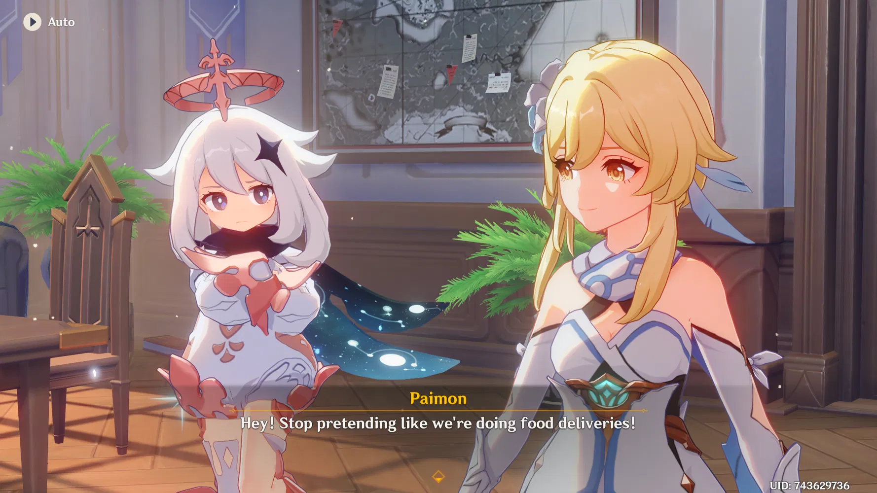 Traveler/Lumine smile... Its adorable moment Genshin Impact | HoYoLAB