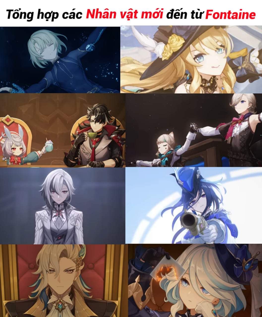 Các bạn xác định roll ai trong số nhân vật này rồi | HoYoLAB