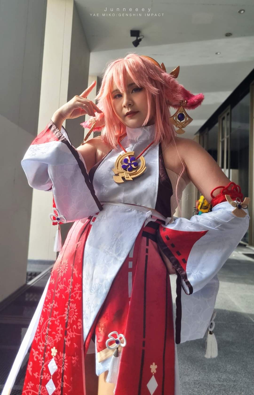 YAE MIKO cosplay 🦊💜⛩️ Genshin Impact | HoYoLAB