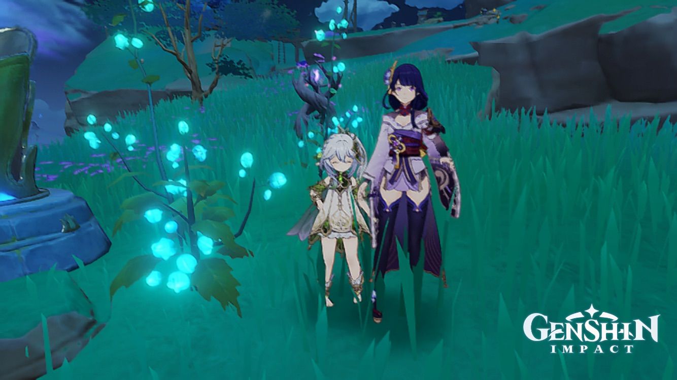 Nahida and Raiden height difference Genshin Impact | HoYoLAB