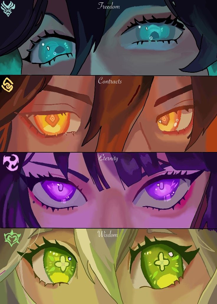 archonsss fanart~who's your favourite archon? Genshin Impact | HoYoLAB