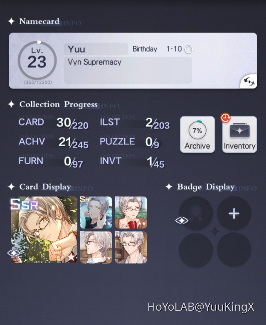 Vyn Is The Best Character And You Can't Change My Mind...🛐🤍 Tears of ...