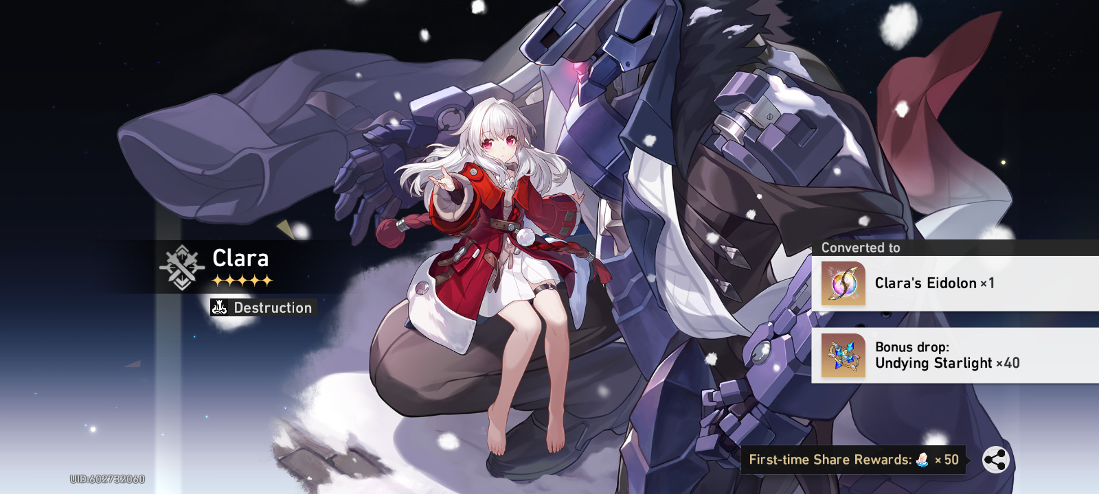 HOYOVERSE why 😭😭😭 (I wanted anything but Clara) Honkai: Star Rail | HoYoLAB