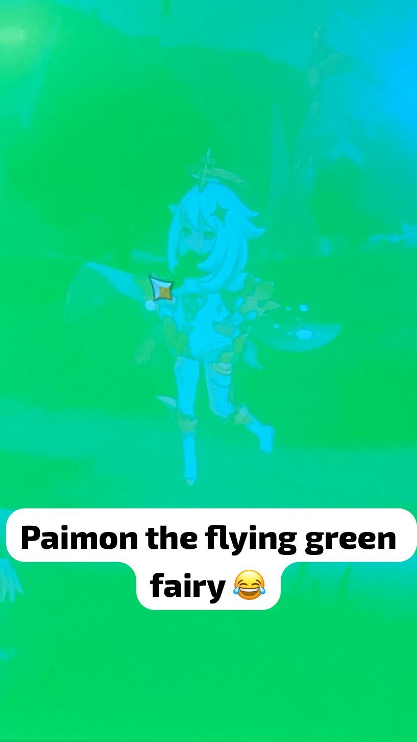 Paimon but GREEN!?!? Genshin Impact | HoYoLAB