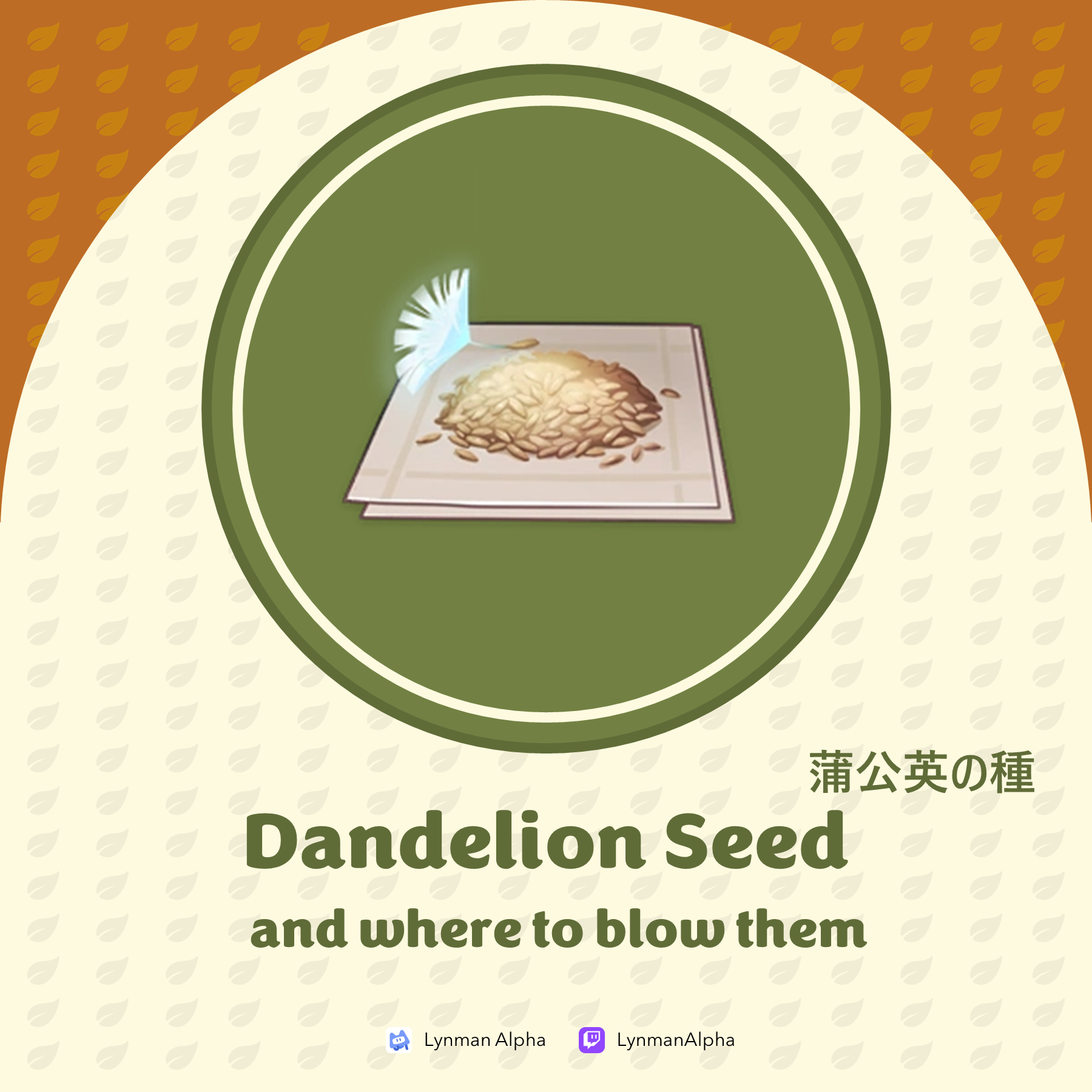 Dandelion Seed | Material Collection Guide [v3.8] Genshin Impact | HoYoLAB