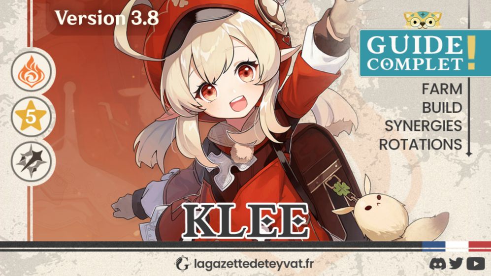 [Guides pour la vesion 3.8] Klee ― Farm, build, synergies, rotations Genshin Impact | HoYoLAB